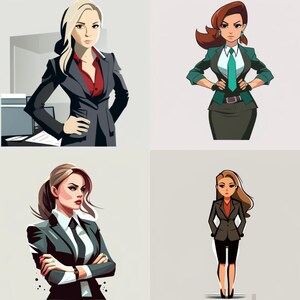 Girl Boss Clipart, Boss Woman Clipart, Lady Boss Clipart, Girl Clipart ...