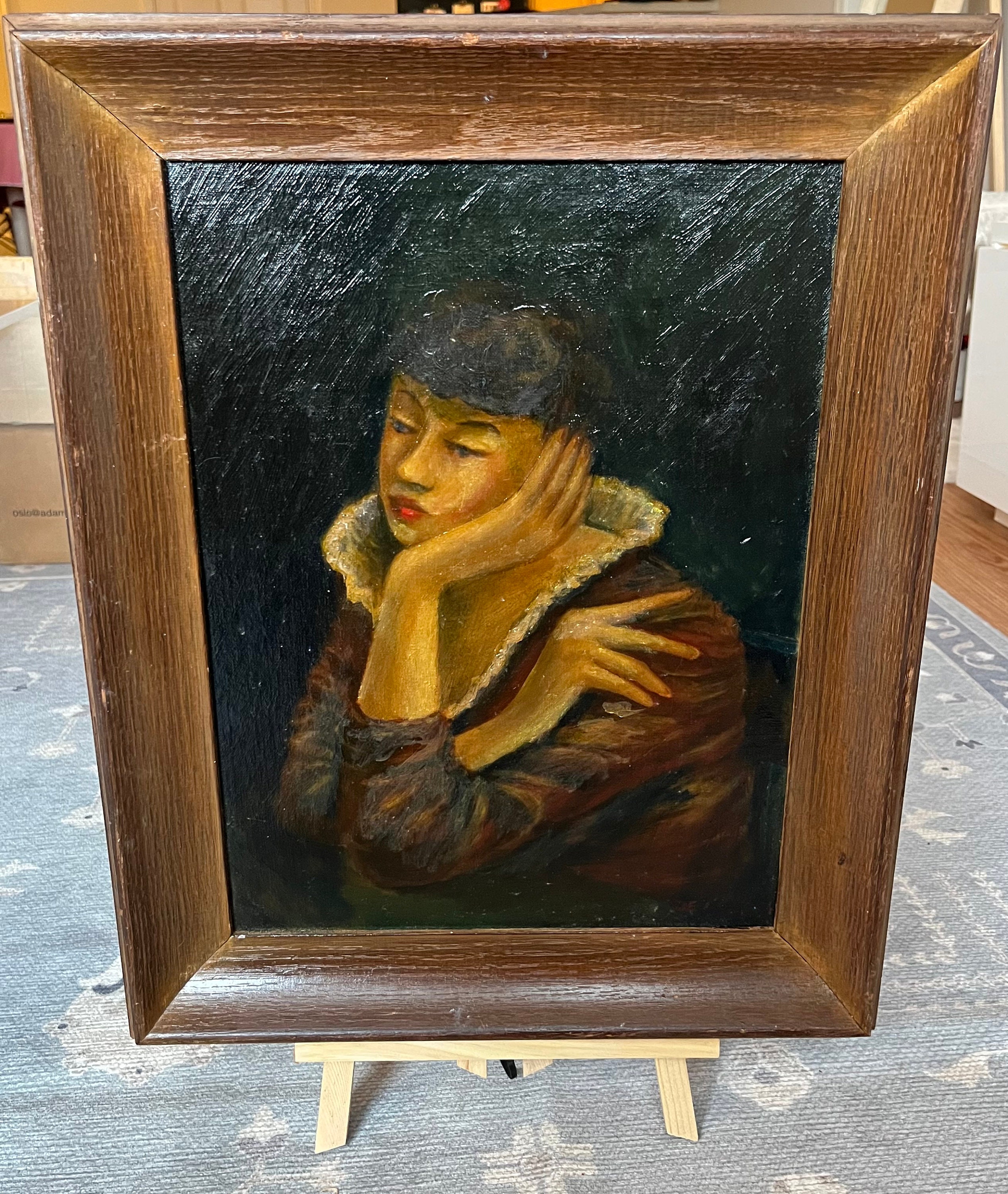 Student Painting Study With Fletcher Martin 1948 Restored Nov 1989 - Etsy