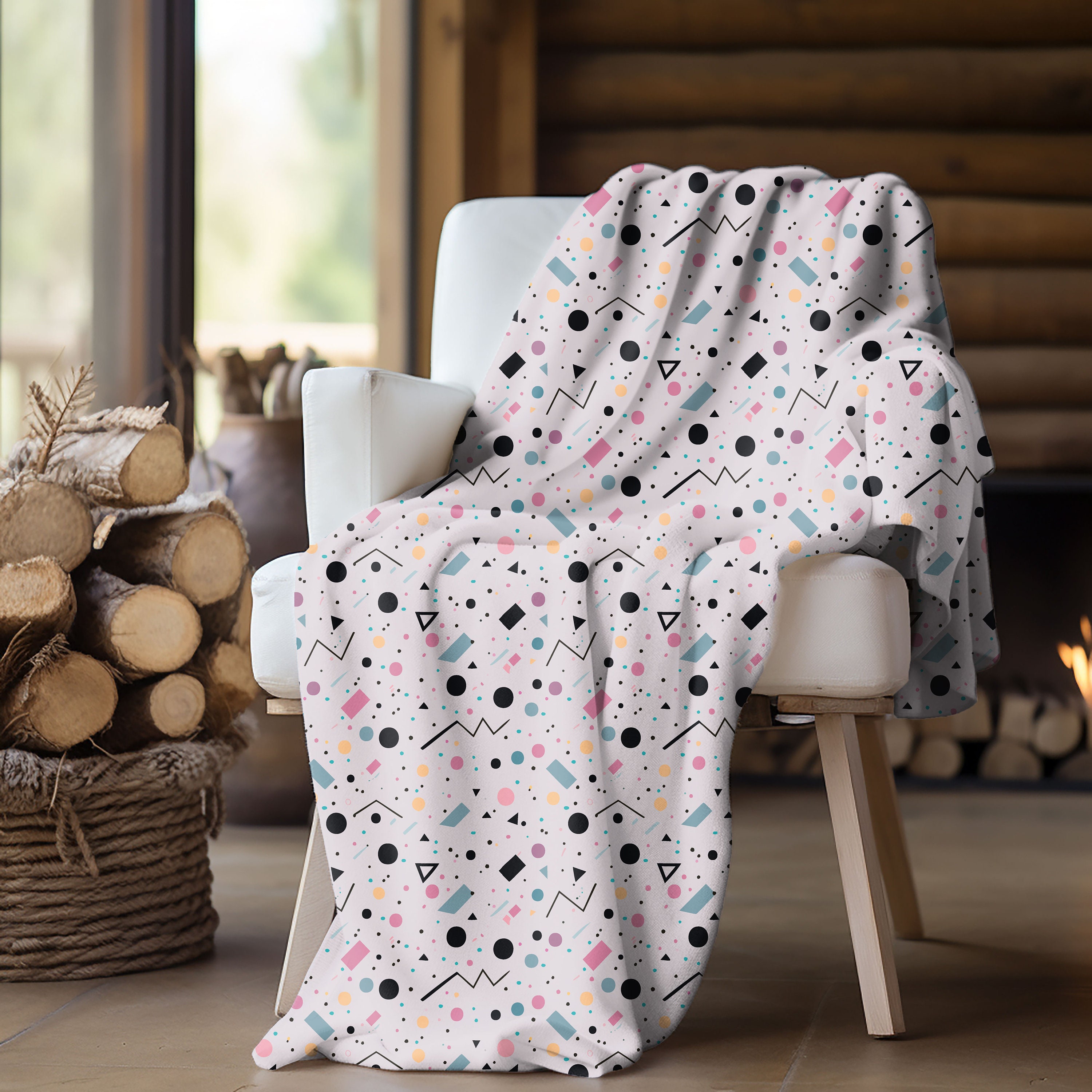 90's Throwback Cozy Throw Velveteen Plush Blanket, 90's Retro Nostalgia ...