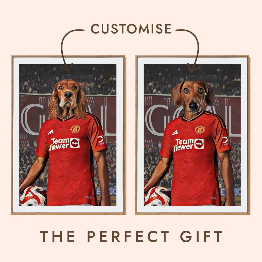 Manchester United Manu Red Devils Football Team Funny Pet Custom ...