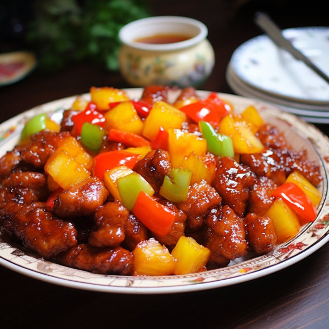 Sweet and Sour Pork - Etsy