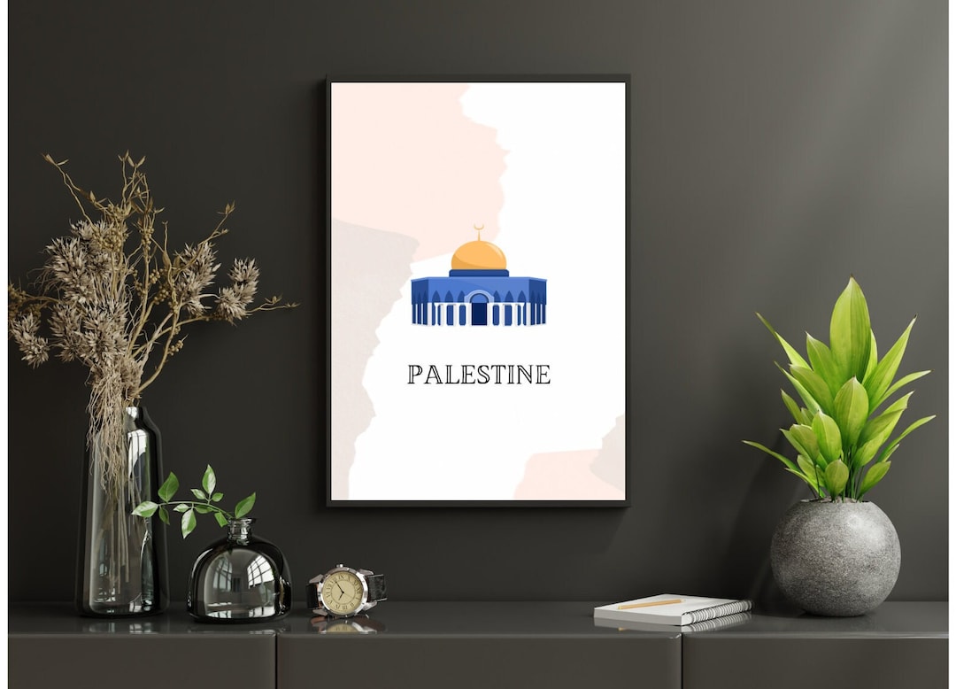 A4 Palestine Travel Poster | Digital Download | Palestine Digital Print ...