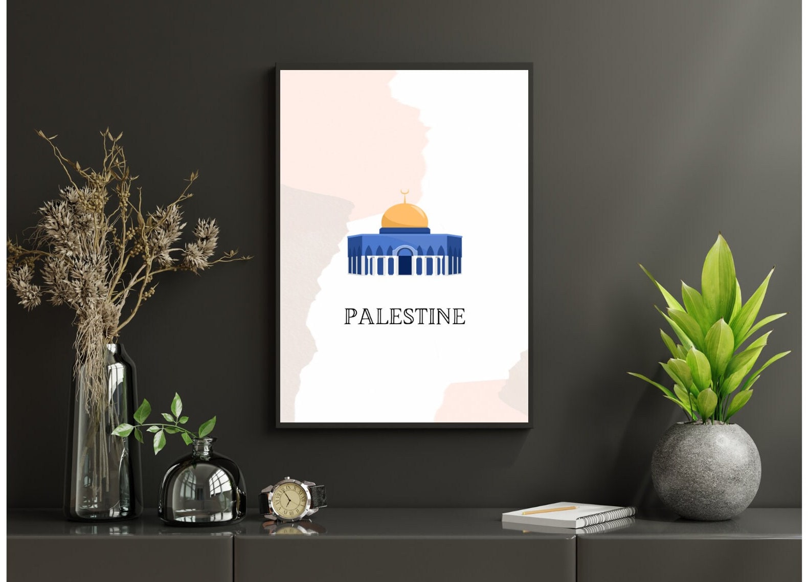 A4 Palestine Travel Poster | Digital Download | Palestine Digital Print ...