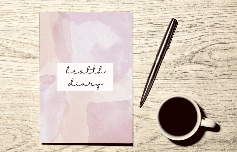 Your Printable Health Diary | Medical Planner | Chronic Illness Tracker ...