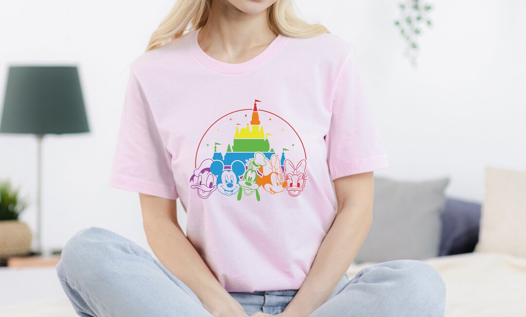 Mickey & Friends LGBT Pride Shirt Disney Lgbt Rights Lgbt - Etsy