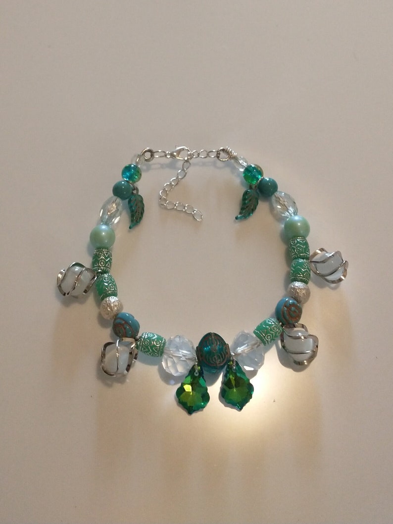 Wire Charm Bracelet - Etsy