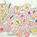 Fruit and Vegetable Matching and Memory Game Preschool Learning Digital ...