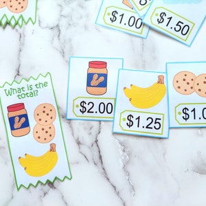 Super Market Money Math - Addition - Subtraction - Early Learning ...