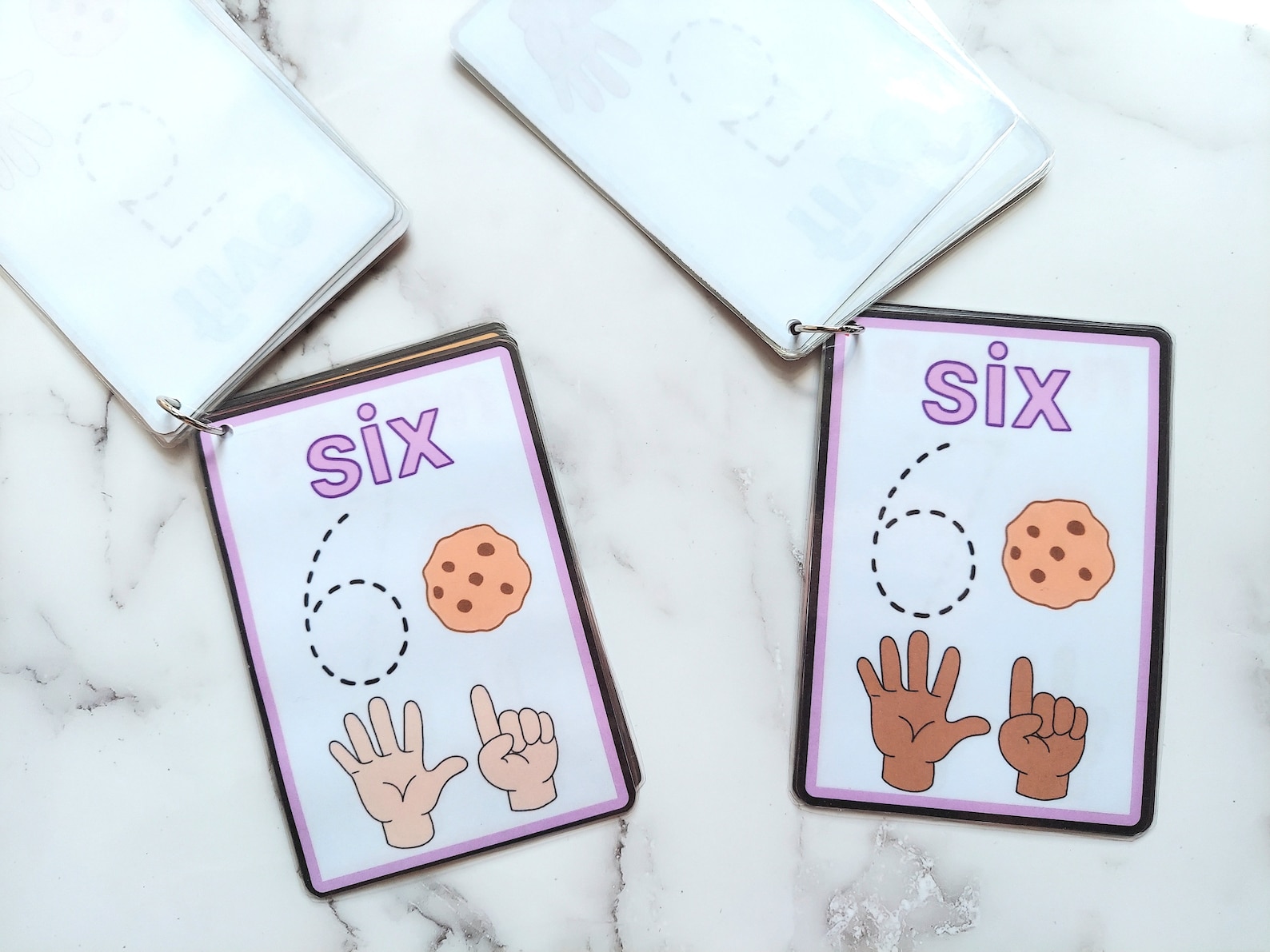 Counting Flash Cards Numbers 1-10 - Early Learning - Number Recognition ...