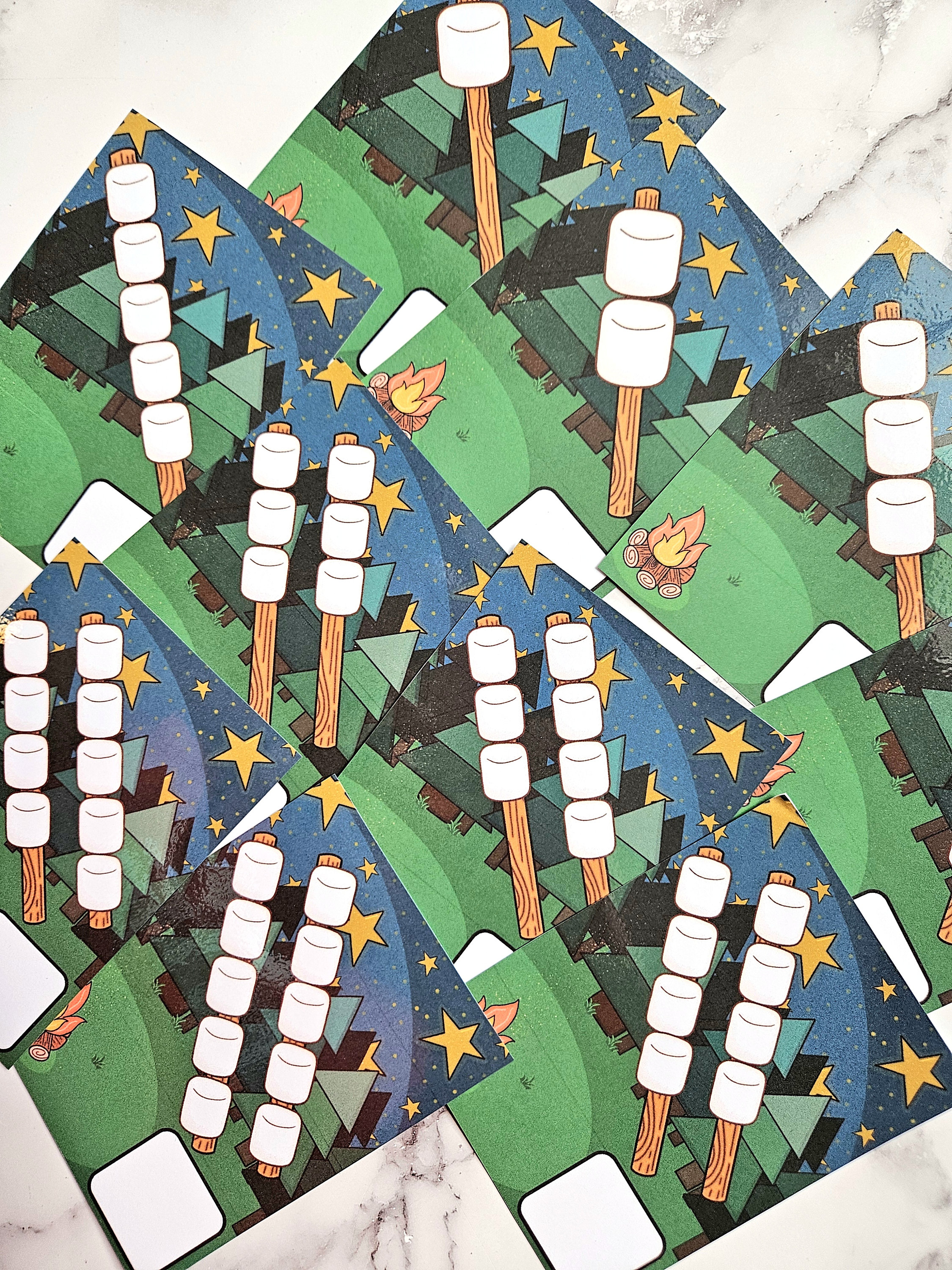 Camping Counting Practice - Summer Number Recognition - Early Learning ...