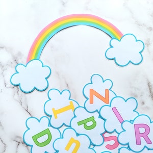 Rainbow Alphabet Sort - Upper Case and Lower Case - Letter Recognition ...