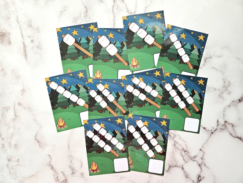 Camping Counting Practice - Summer Number Recognition - Early Learning ...