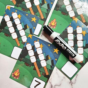 Camping Counting Practice - Summer Number Recognition - Early Learning ...