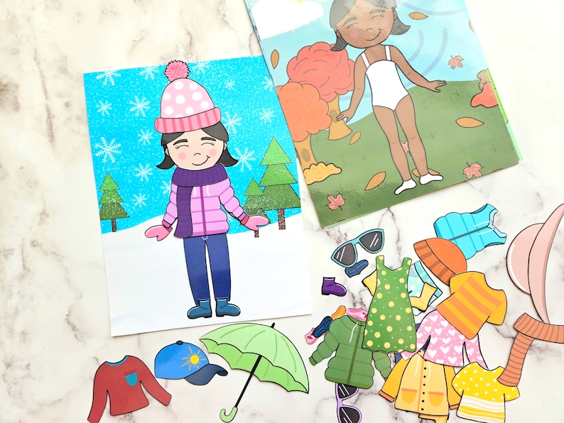 Clothing by Weather Sort - Early Learning - Preschool Learning- Digital ...