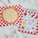 Pizza Play Dough Mat - Early Learning - Preschool Learning - Digital ...