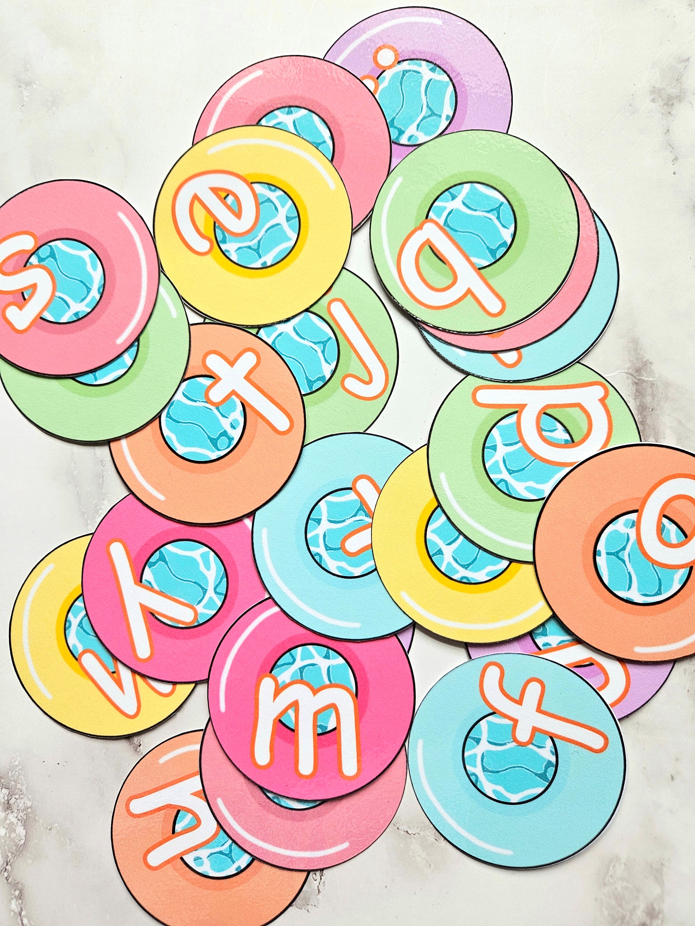 Pool Float Alphabet Match: Summer Learning Game (digital Download) - Etsy