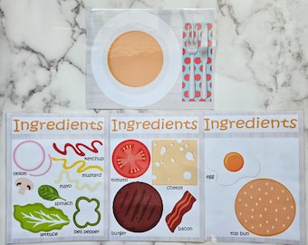 Pizza Play Dough Mat - Early Learning - Preschool Learning - Digital ...