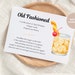 Old Fashioned Cocktail Recipe Card, Digital Download, Cocktail ...