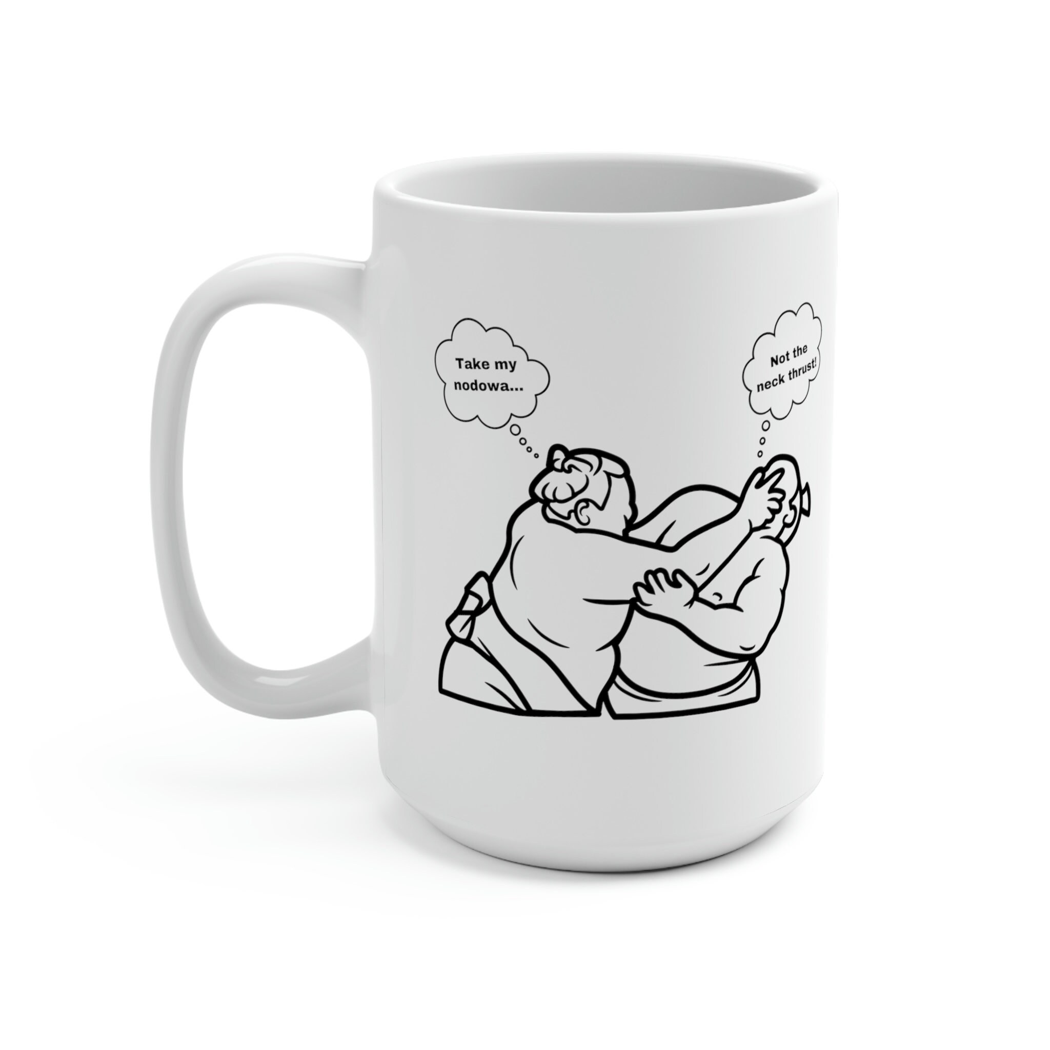 Sumo Mug, Sumo Coffee Cup, Sumo Coffee Mug, Coffee Mug 15oz. - Etsy