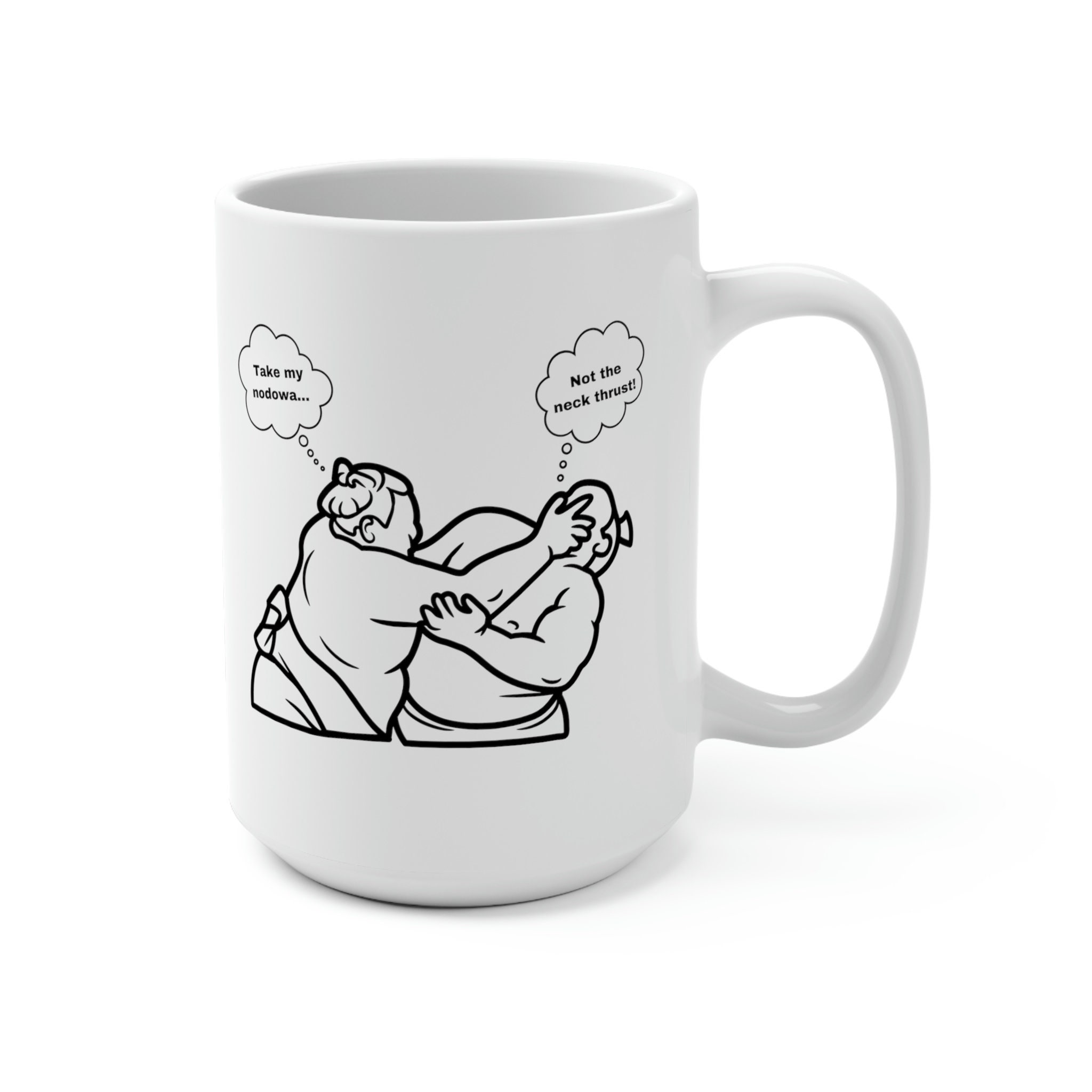 Sumo Mug, Sumo Coffee Cup, Sumo Coffee Mug, Coffee Mug 15oz. - Etsy