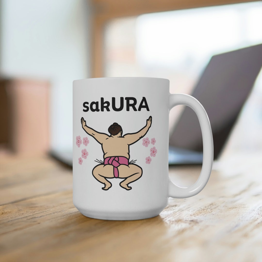 Sumo Mug, Sumo Coffee Cup, Sumo Coffee Mug, Coffee Mug 15oz. - Etsy