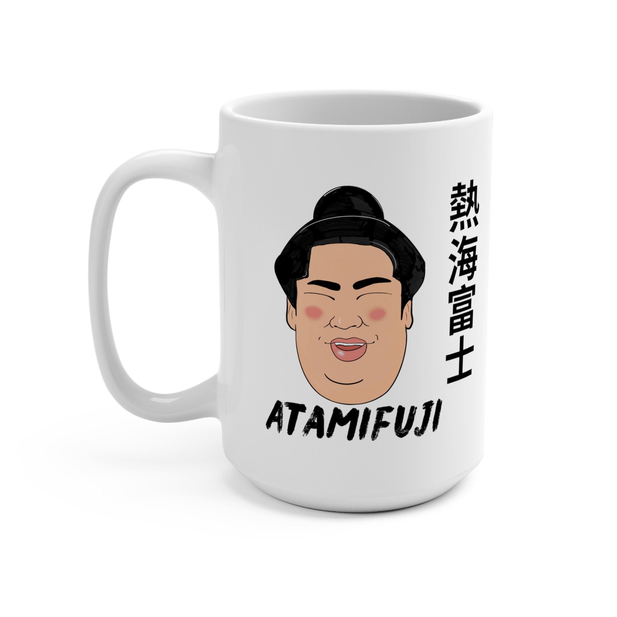 Sumo Mug, Atamifuji Mug, Sumo Coffee Cup, Sumo Coffee Mug, Coffee Mug ...