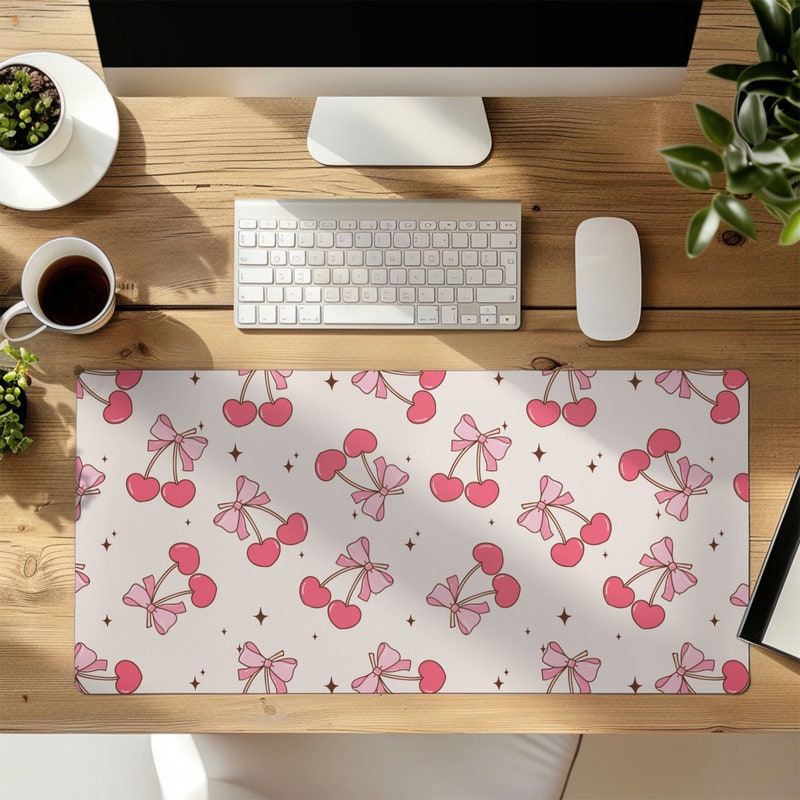 Large Girly Mouse Pad - Etsy