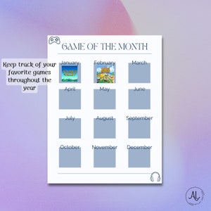 Video Game Review Printable Worksheet Blue Cozy Gaming Review Streamer ...