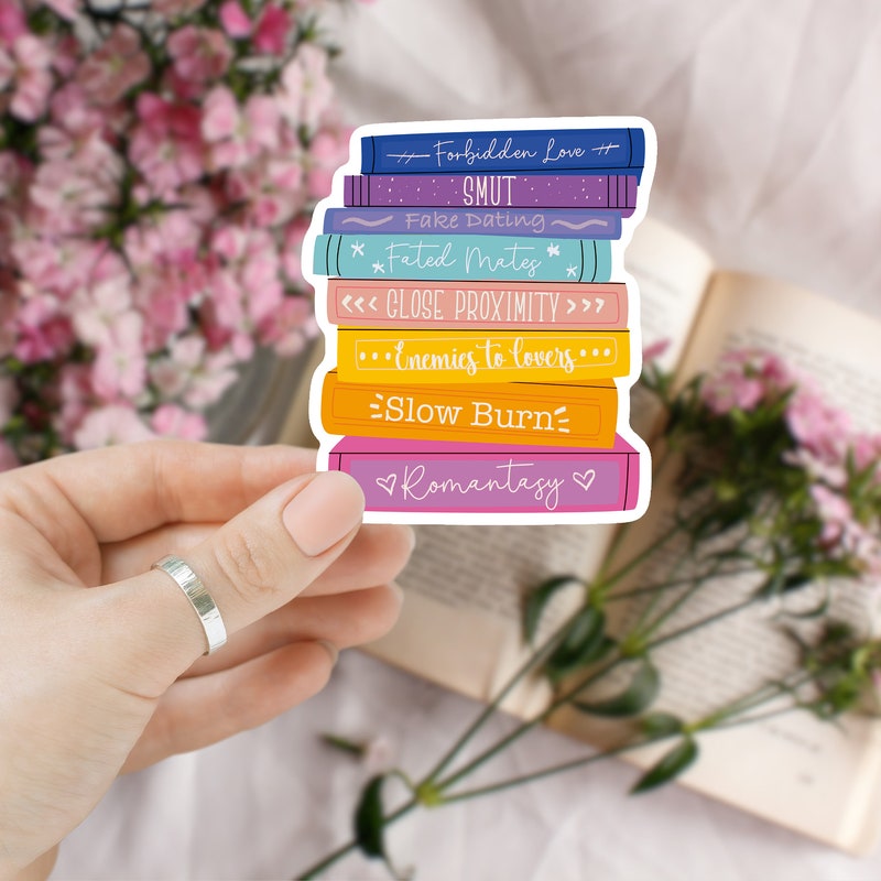 Bookish Stickers - Etsy