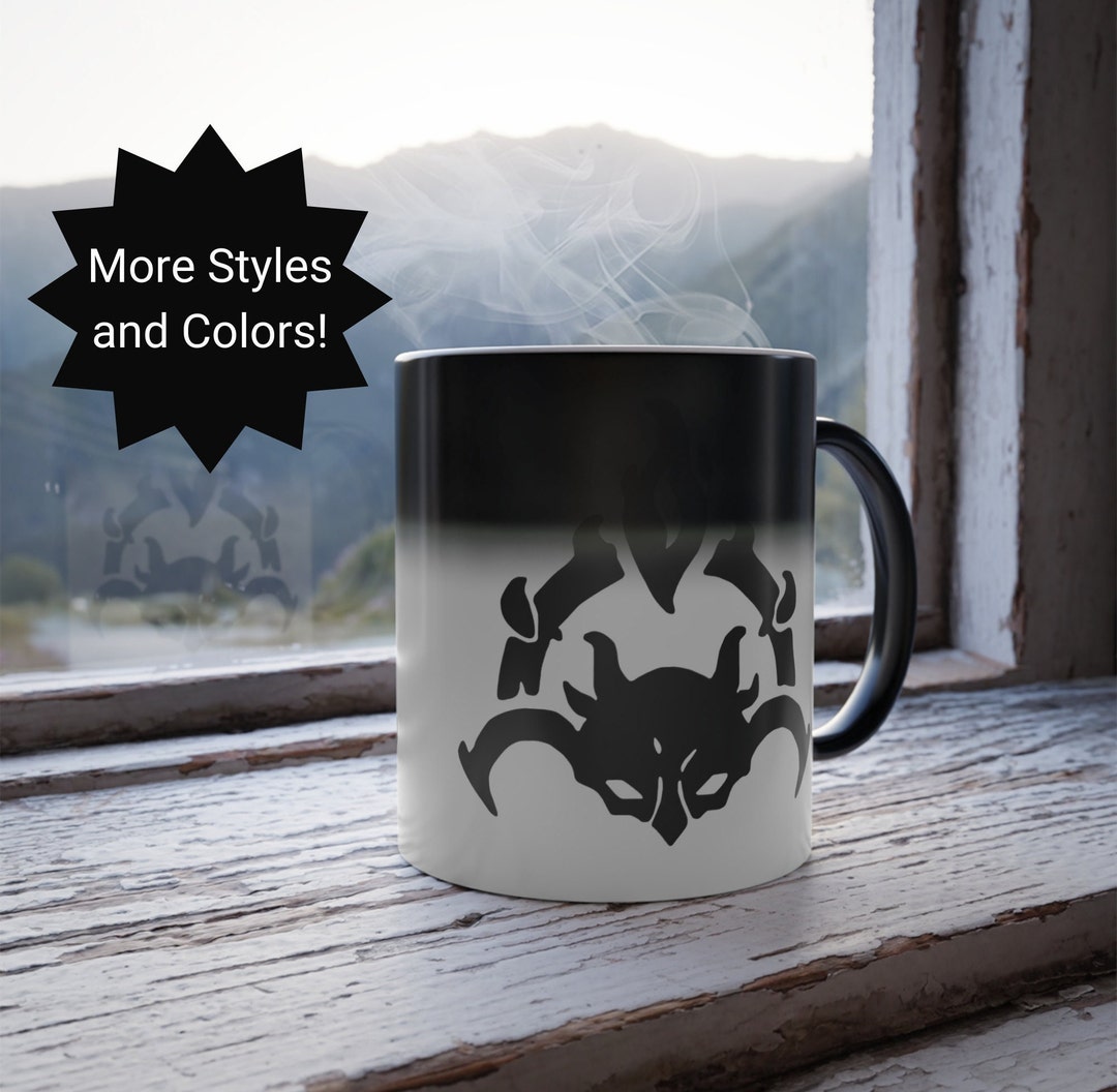 Diablo 4 Sorcerer Color Changing Mug Gift for Video Gamer Camper Coffee ...
