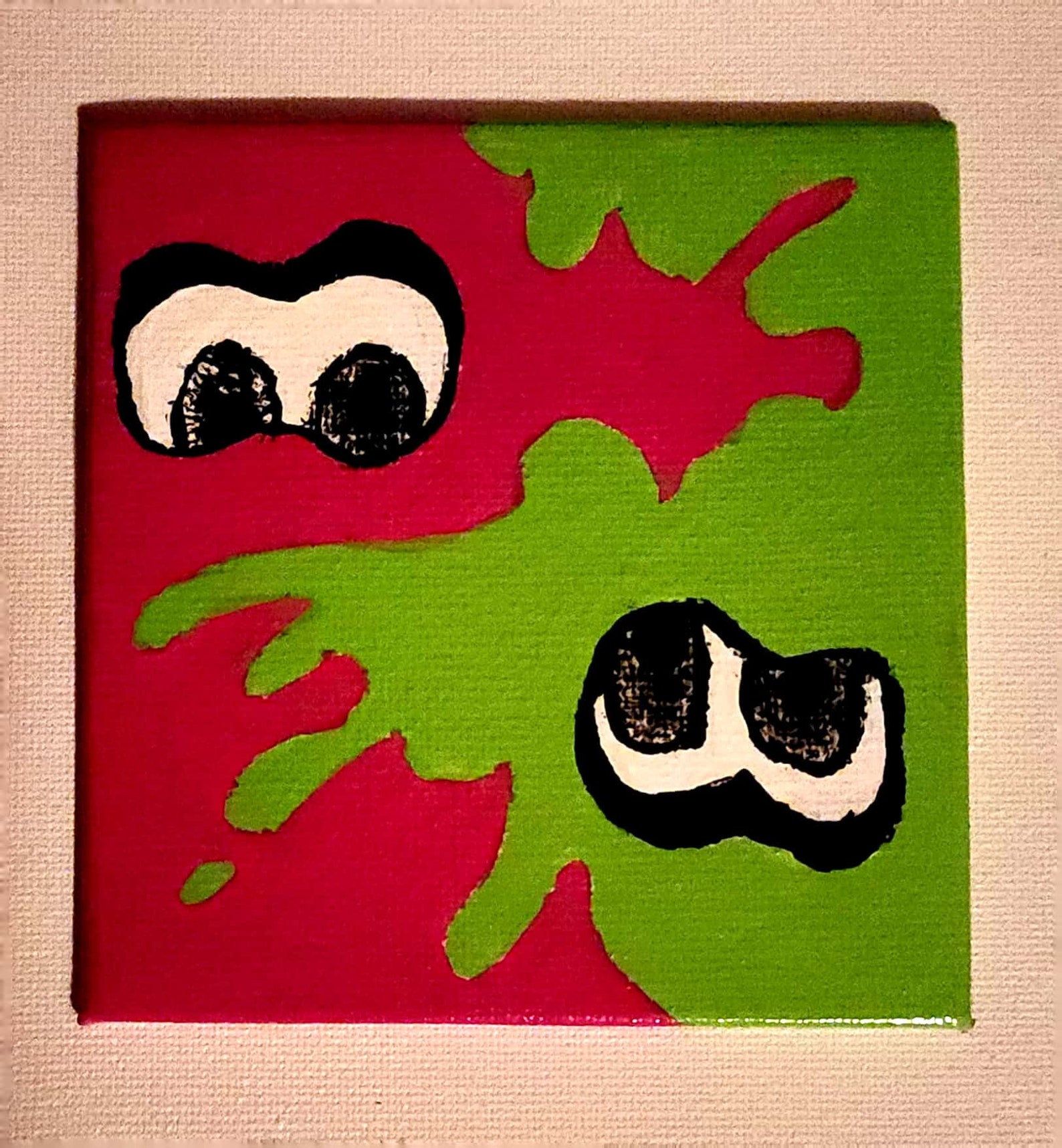 Splatoon 2 Inklings Canvas Art 4x4 Gloss Finish - Etsy