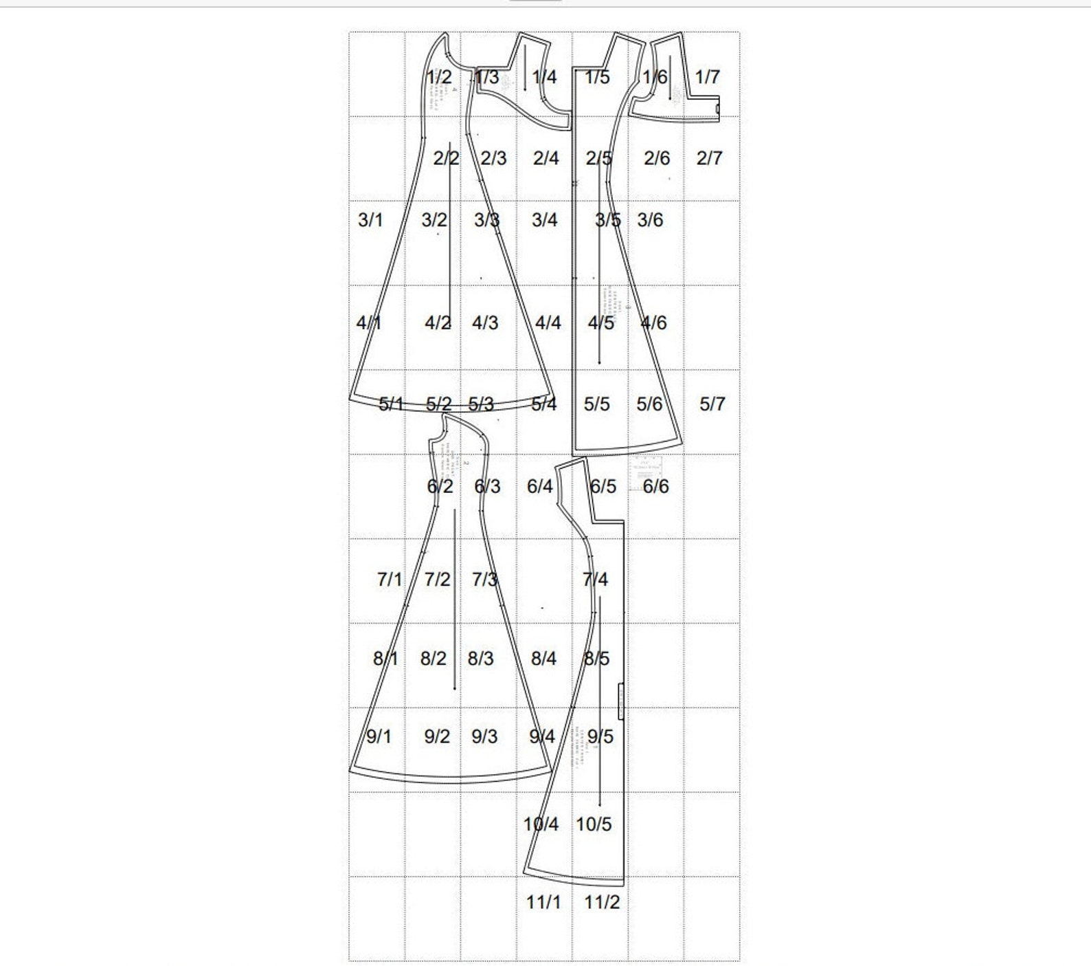 PDF Flared Dress Sewing Pattern/ Square Neck Sleeveless Dress Pattern ...