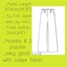PDF Wide Leg Cropped Pants/ Pants Sewing Pattern/ Pleated Pants With ...