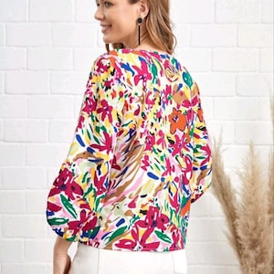 Blouse Pattern PDF. PDF Sewing Pattern Top. Sewing Pattern for - Etsy