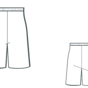 Bermuda Shorts PDF Pattern/ PDF Summer Shorts Pattern for Women/digital ...