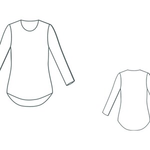 PDF Knit Dress Pattern/ PDF Sewing Pattern Stretchy Dress/ - Etsy