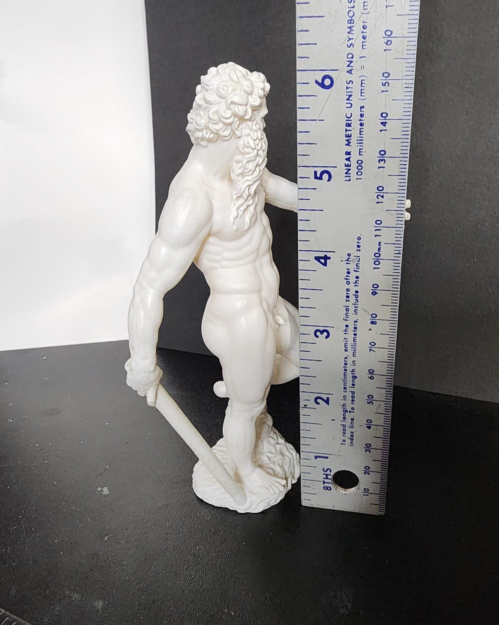 Giambologna Neptune -- Nude Male Statue Scale Replica - Etsy