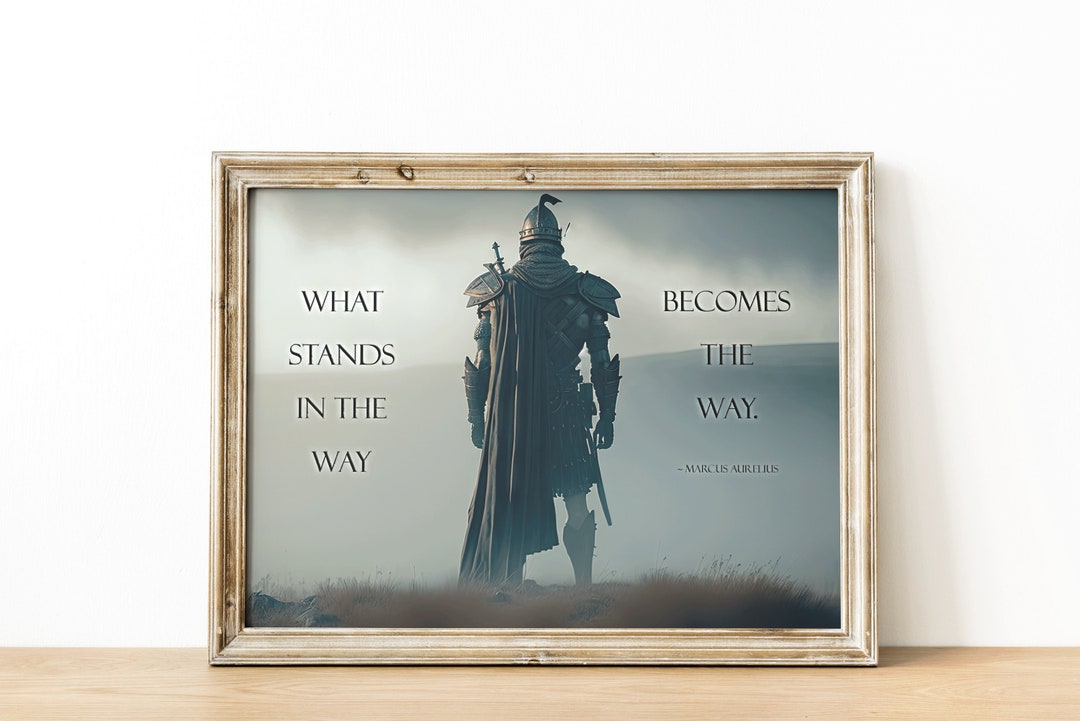 Marcus Aurelius, Stoic, Wall Art, Landscape, Philosophy, Inspirational ...