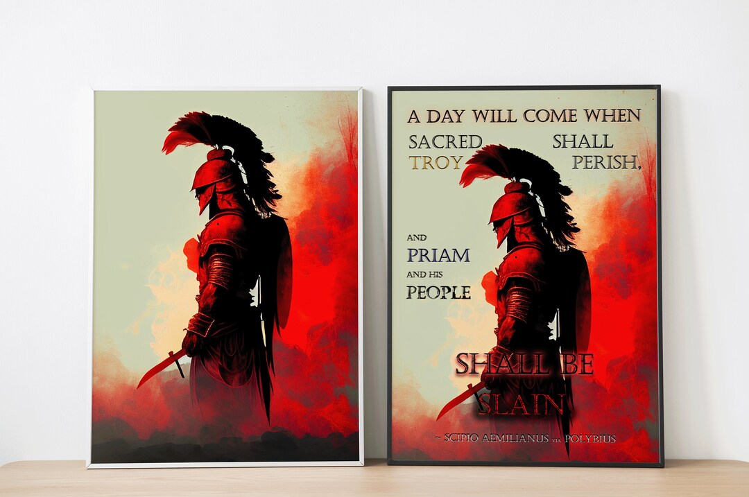 Roman Centurion Warrior Portrait, Scipio, Polybius, Ancient, Rome, War ...