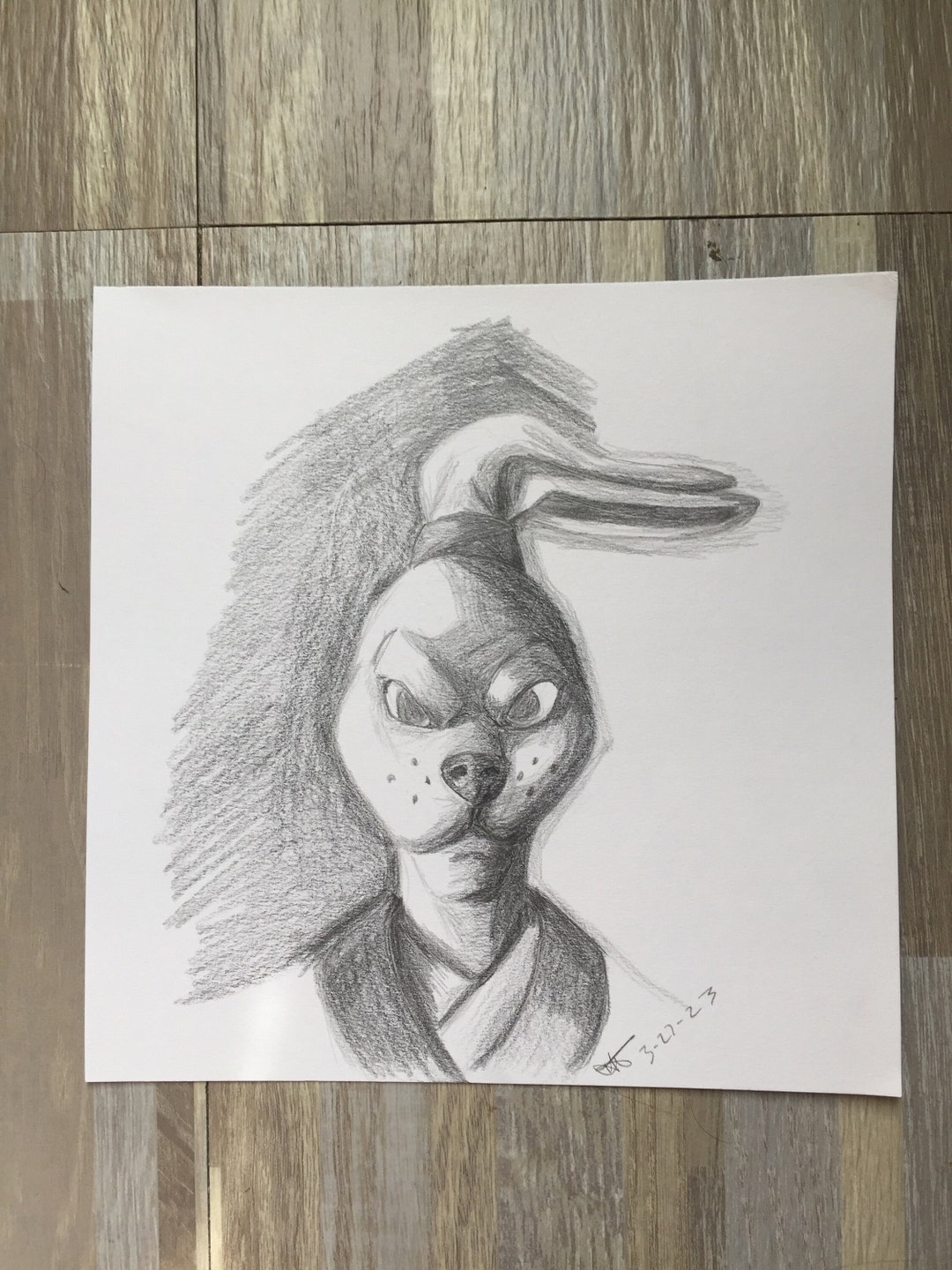Usagi Yojimbo Pencil Drawing - Etsy