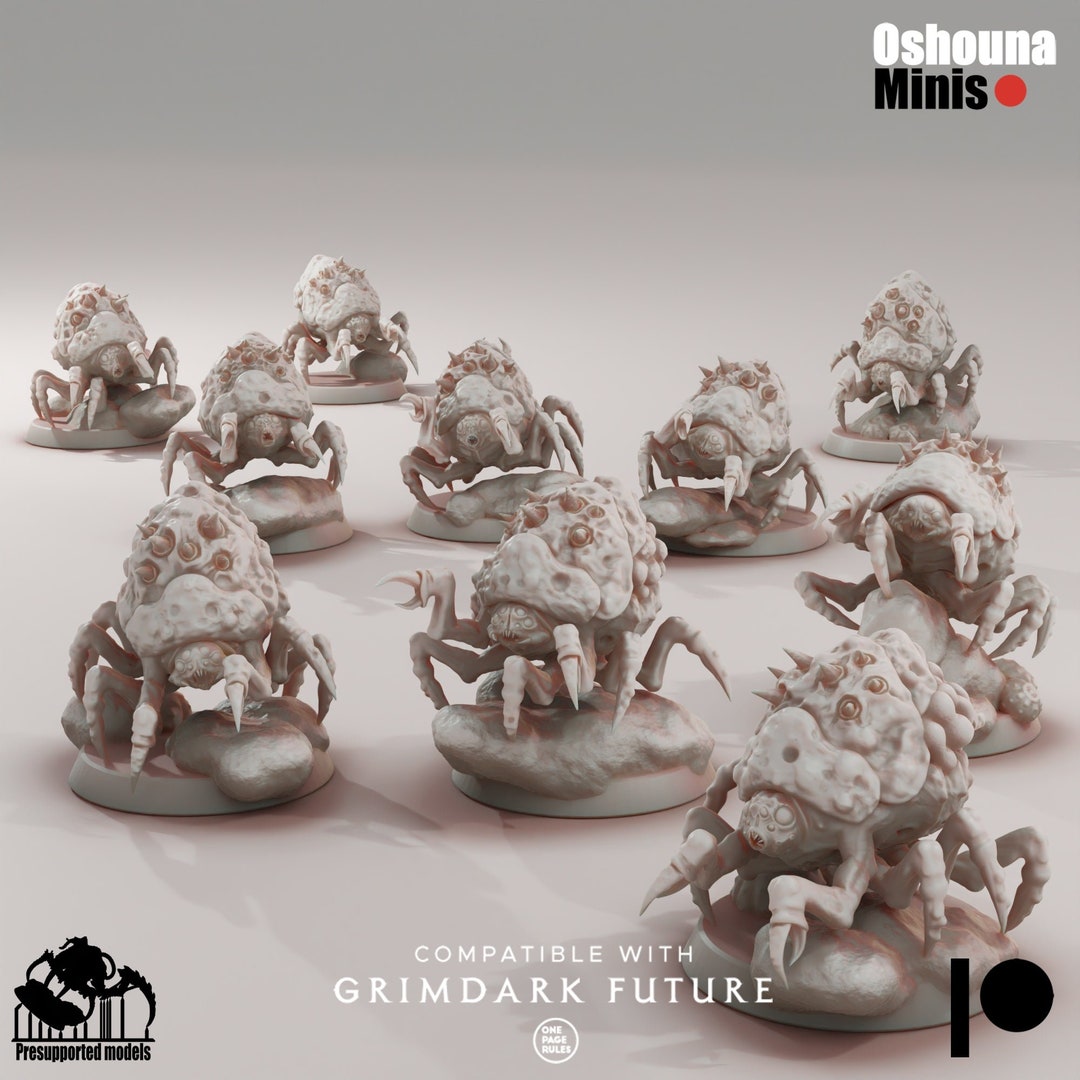 28mm Spike Shooter Bugs | the Deep Hive | Tyranid | Proxy | Tabletop ...