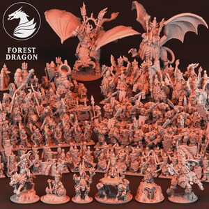 10mm Dwarf Demonsmith Starter Army | Dwarves | Warmaster | Proxy ...