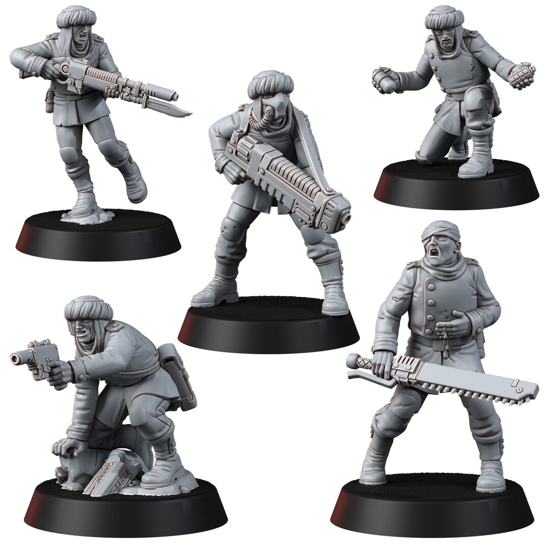 Desert Hawks Last Stand | Guard | Grim Dark Future | Tabletop ...