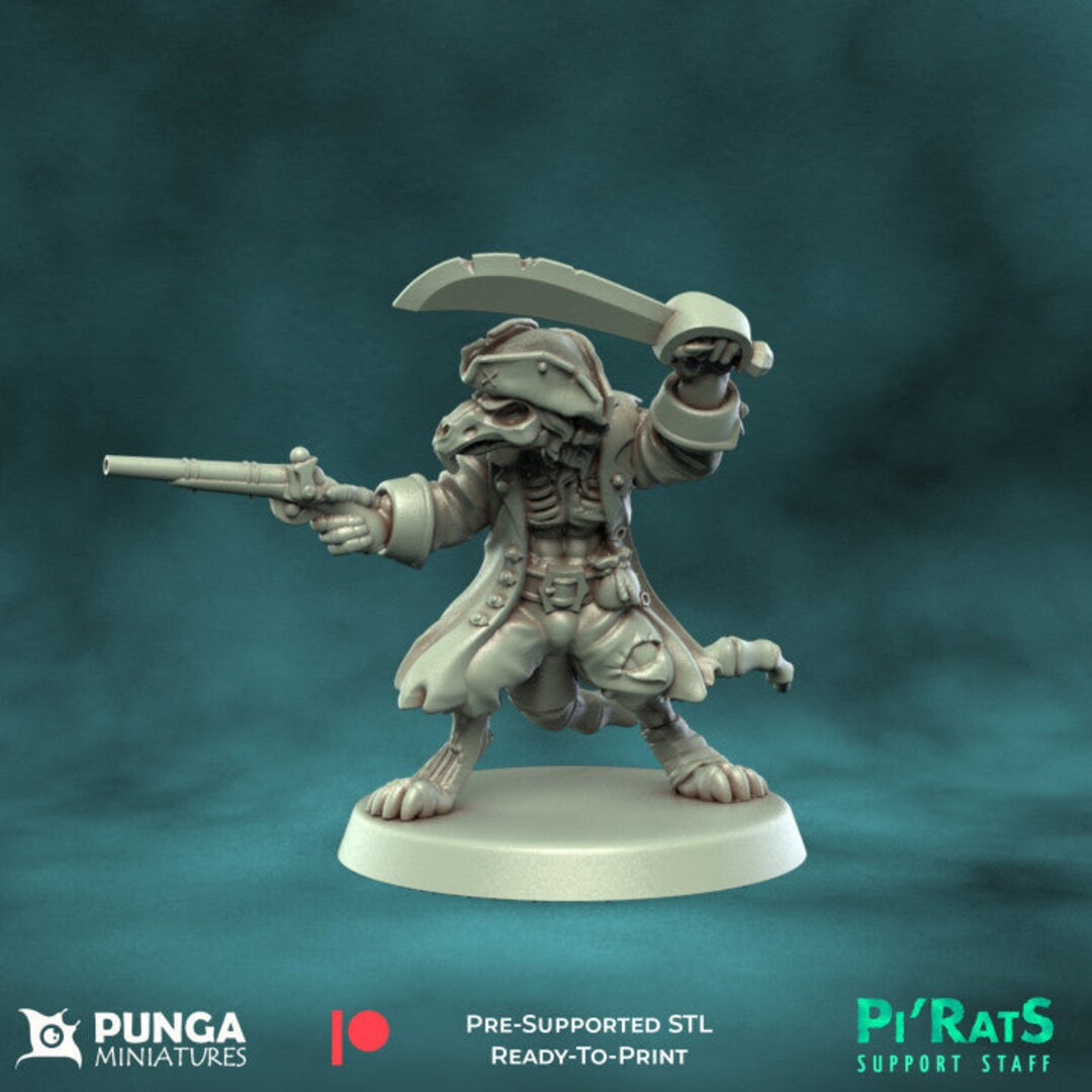Pi'rat Captain | Blood | Fantasy Football | Bowl | Rat Team | Punga ...