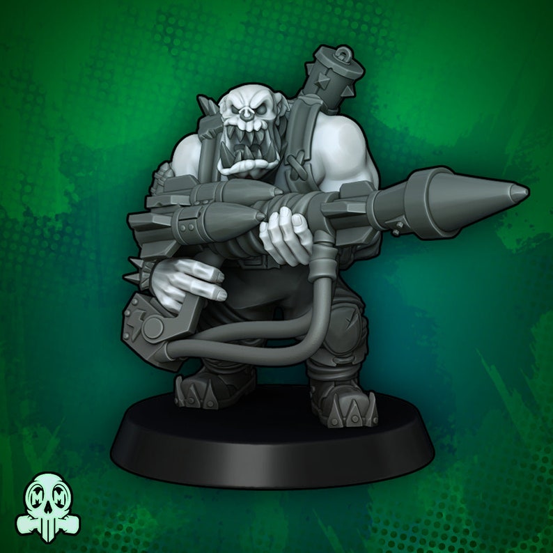 Orc Commandos With Rocket Launchers | Ork | Proxy | Tabletop ...