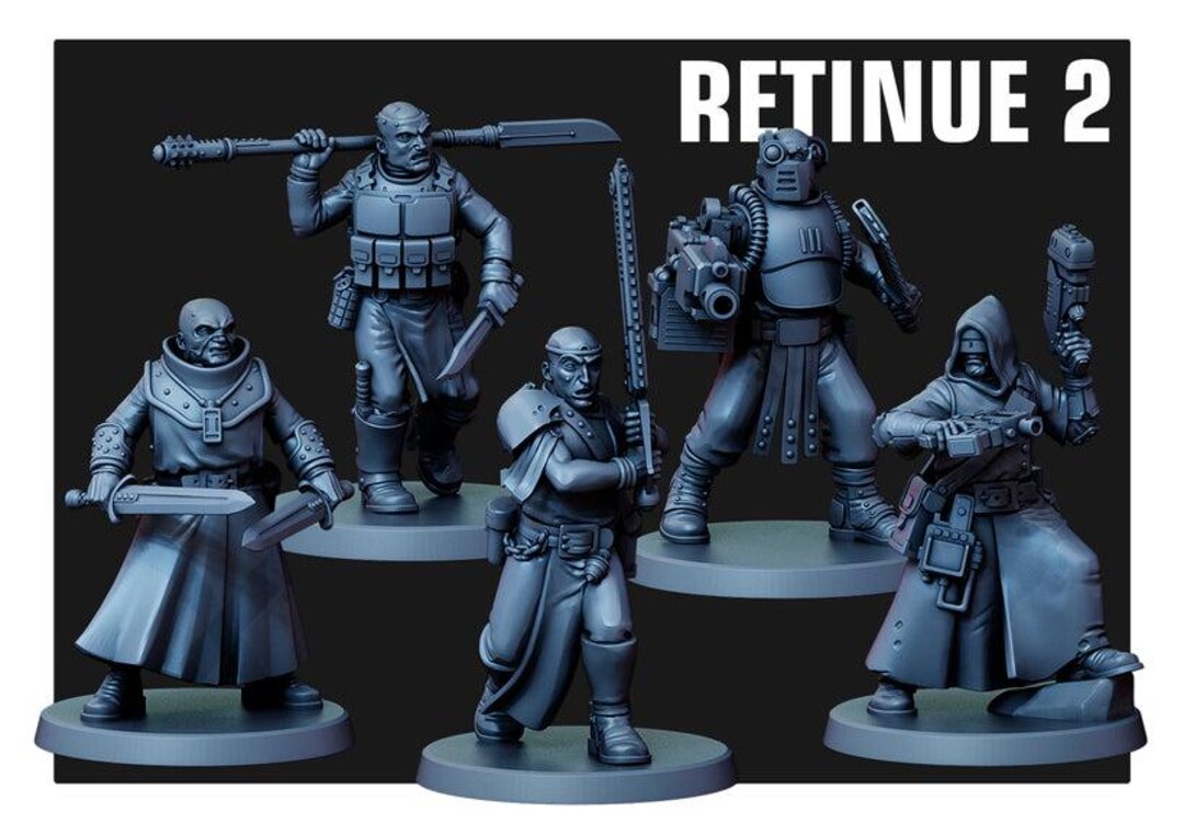 Retinue 2 | Inquisition | Proxy | Tabletop | Wargaming | Red Pilgrim ...