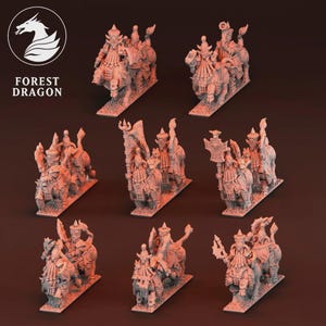 10mm Dwarf Demonsmith Starter Army | Dwarves | Warmaster | Proxy ...