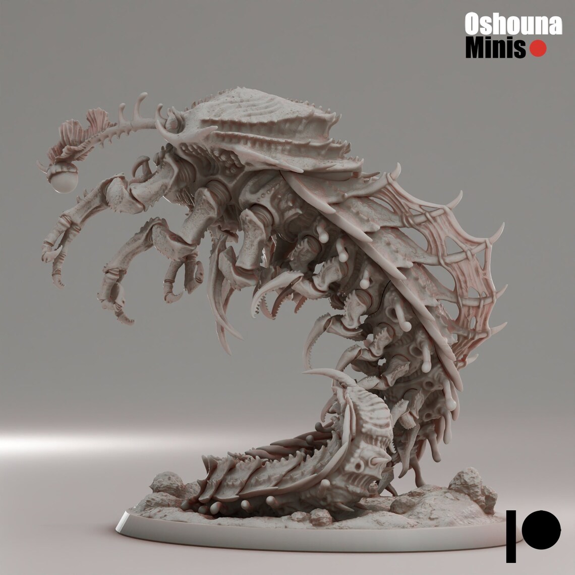 28mm Mouth of the Deep | the Deep Hive | Tyranid | Proxy | Tabletop | Wargaming | Oshouna Minis ...