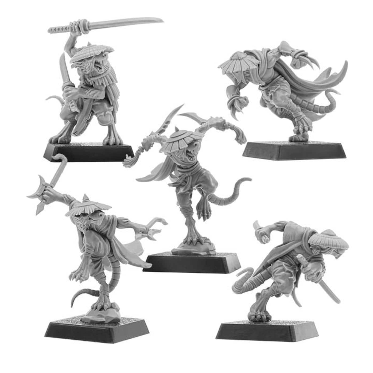 Gutter Blades | Fantasy Miniatures | Dnd | Tabletop Skirmish | Ratmen ...