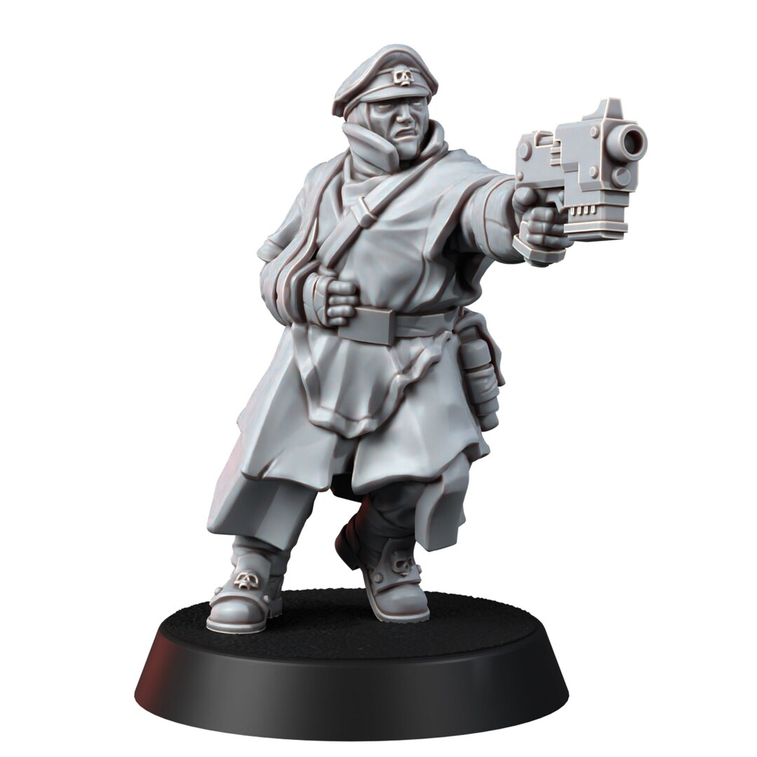 Commissar | Guard | Proxy | Tabletop | Wargaming | Red Pilgrim ...
